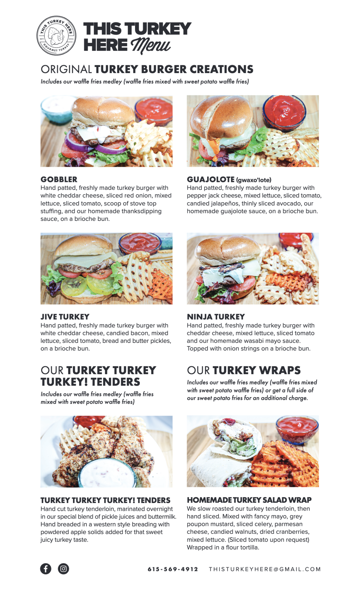 Menu – This Turkey Here